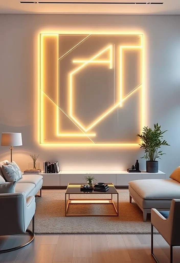 25 Unique LED Strip Lighting Art Projects That Will Inspire Your ...